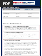 American Airlines Cancellation Guide | PDF | American Airlines | Airlines