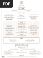Darwin Brasserie Dining Menu 2025 | PDF | Menu | Restaurants