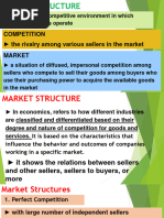 Market Structures - Notes For Economics Students | PDF