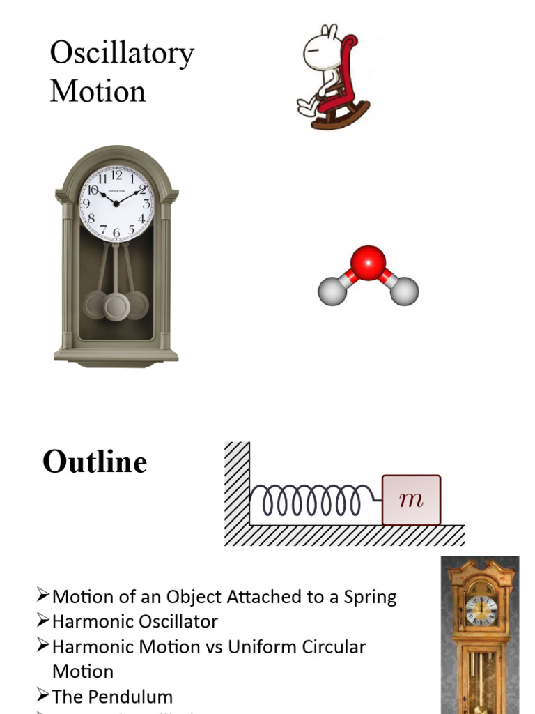 13 OscillatoryMotion | PDF | Oscillation | Acceleration