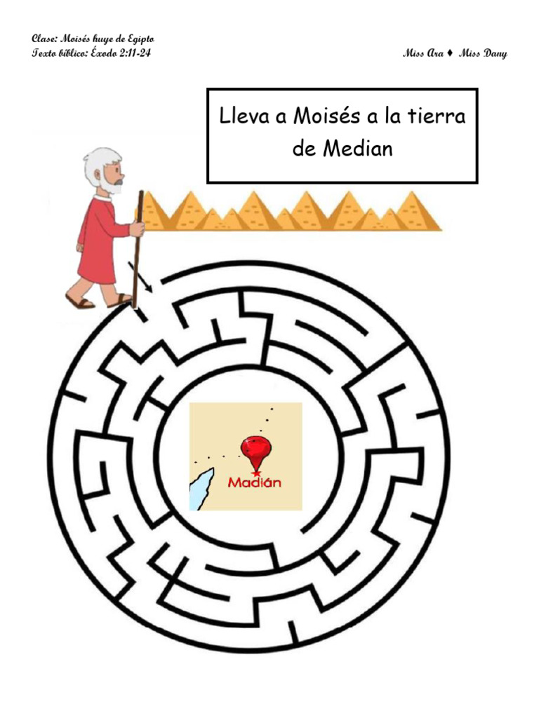 Moises Huye de Egipto G1 | PDF