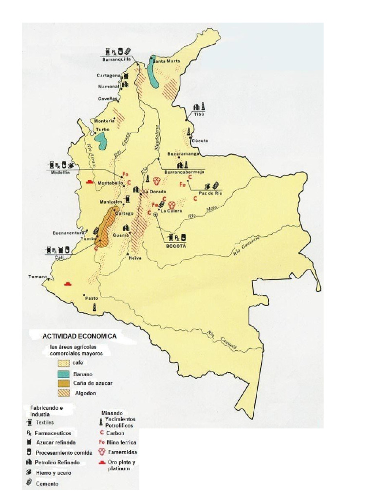 Actividades Economicas de Colombia | PDF