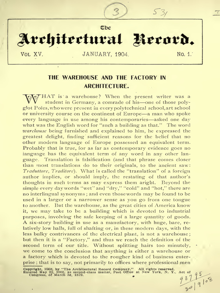 Architectural Record Magazine AR 1904 01 Compressed | PDF | Gardens | Architectural Design