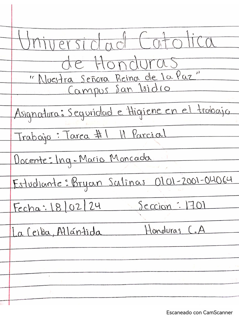 Tarea #1 II Parcial Bryan Salinas | PDF