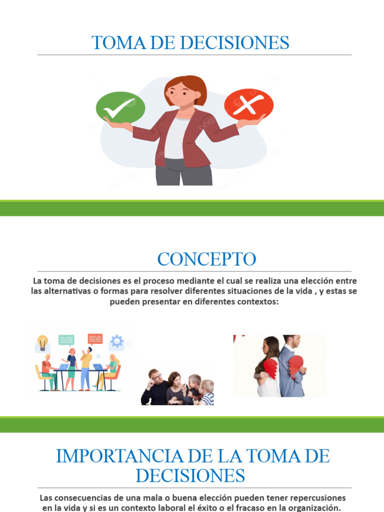 Toma de Decisiones 2 | PDF