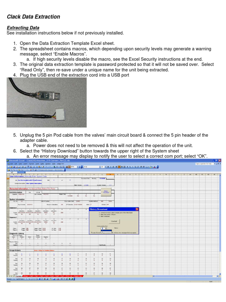Dataextraction D Pdf Microsoft Excel Ibm Pc Compatibles