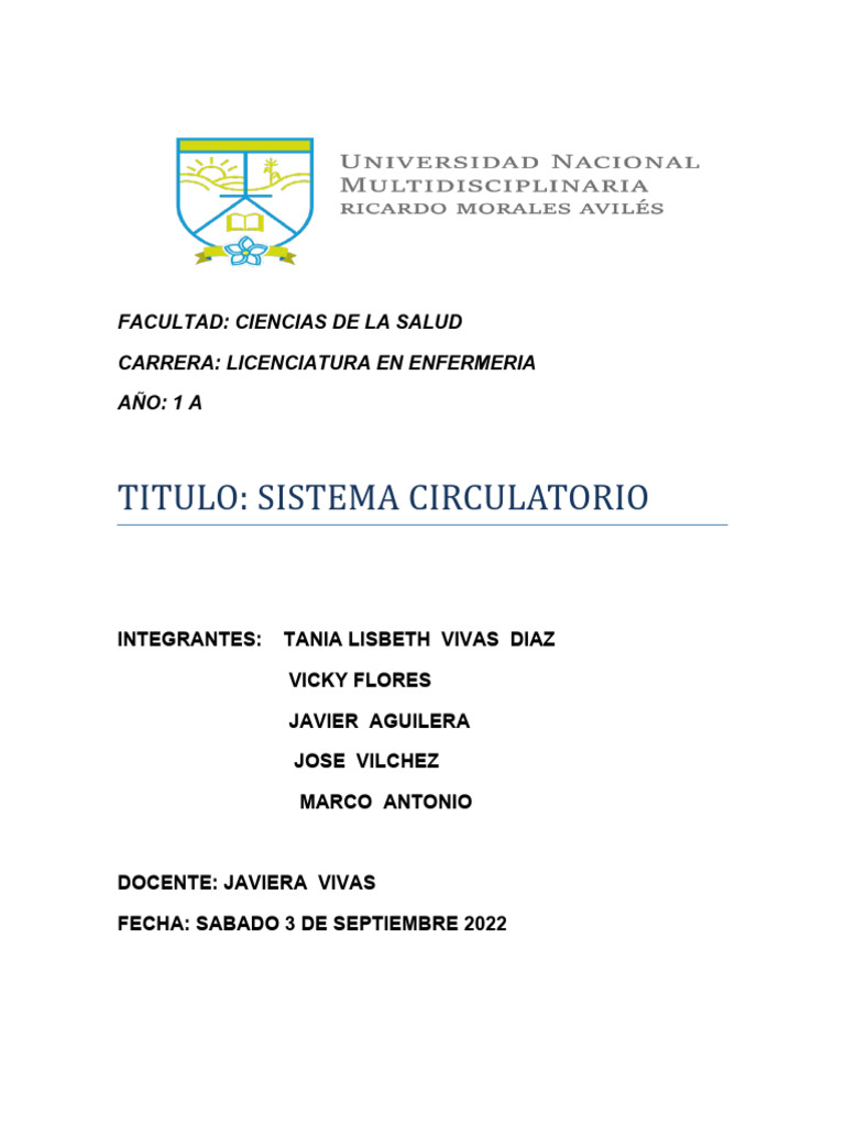 Facultad Ciencia de La Salud | PDF