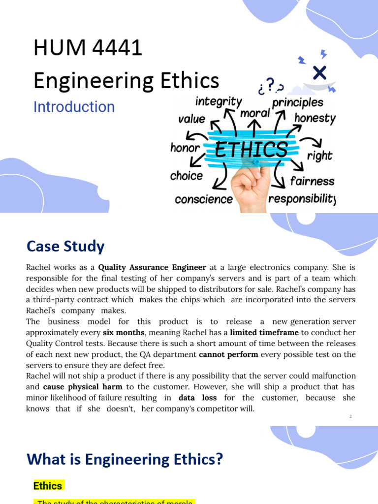 HUM 4441 - Lecture 1 | PDF | Engineering | Quality Assurance