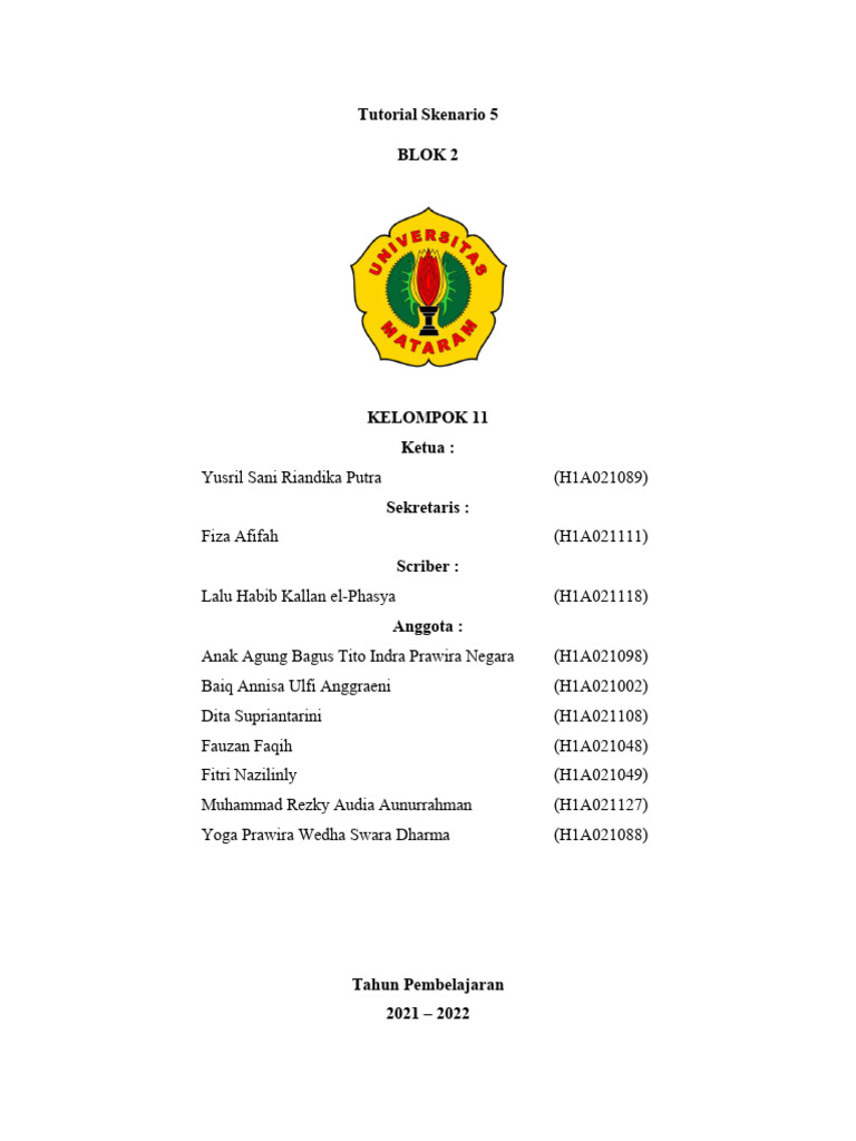 Step 6, Tutorial Skenario 5 | PDF | Pengembangan Diri | Kesehatan Holistik