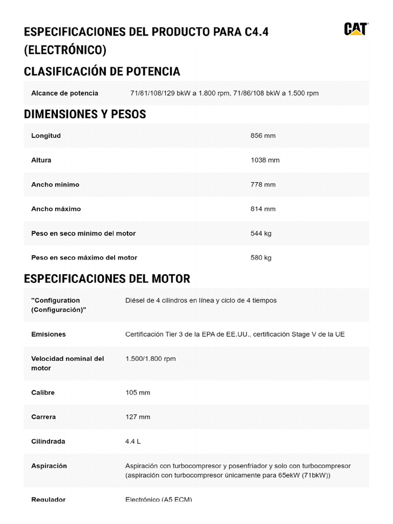C4-4 - (Electrónico) MOTOR AUX | PDF