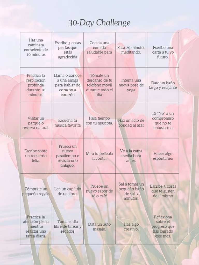 Actividades Amor Propio | PDF