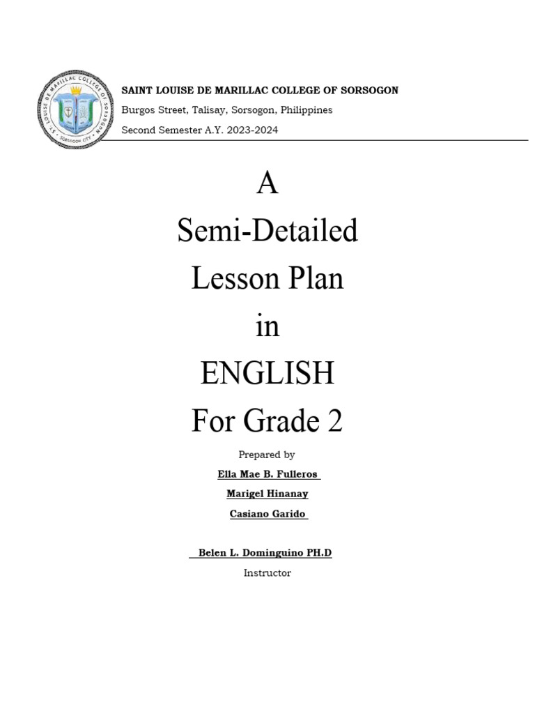 LP Profed 10 1 Belen PH.D | PDF | Teachers | Lesson Plan