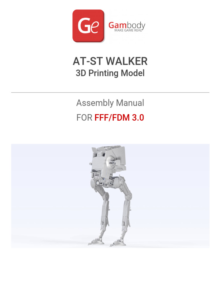 AT-ST Walker Assembly Manual | PDF | Computers