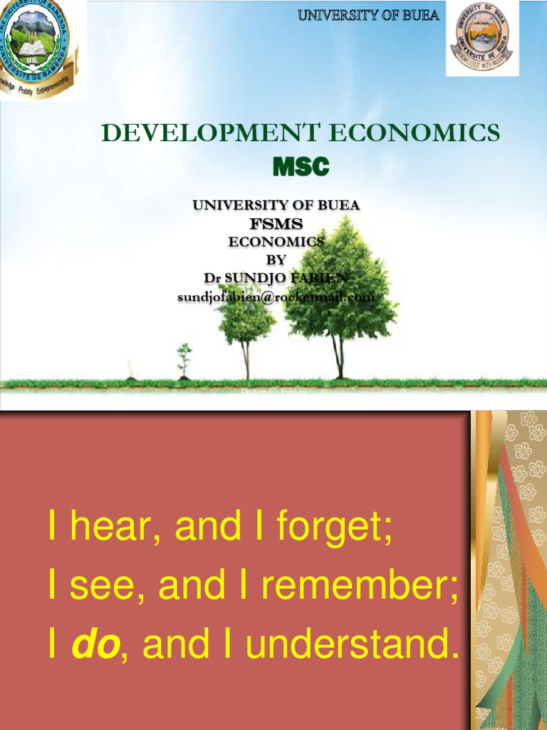 Chapter 1 Econs of Development. | PDF | Human Development Index | Economics