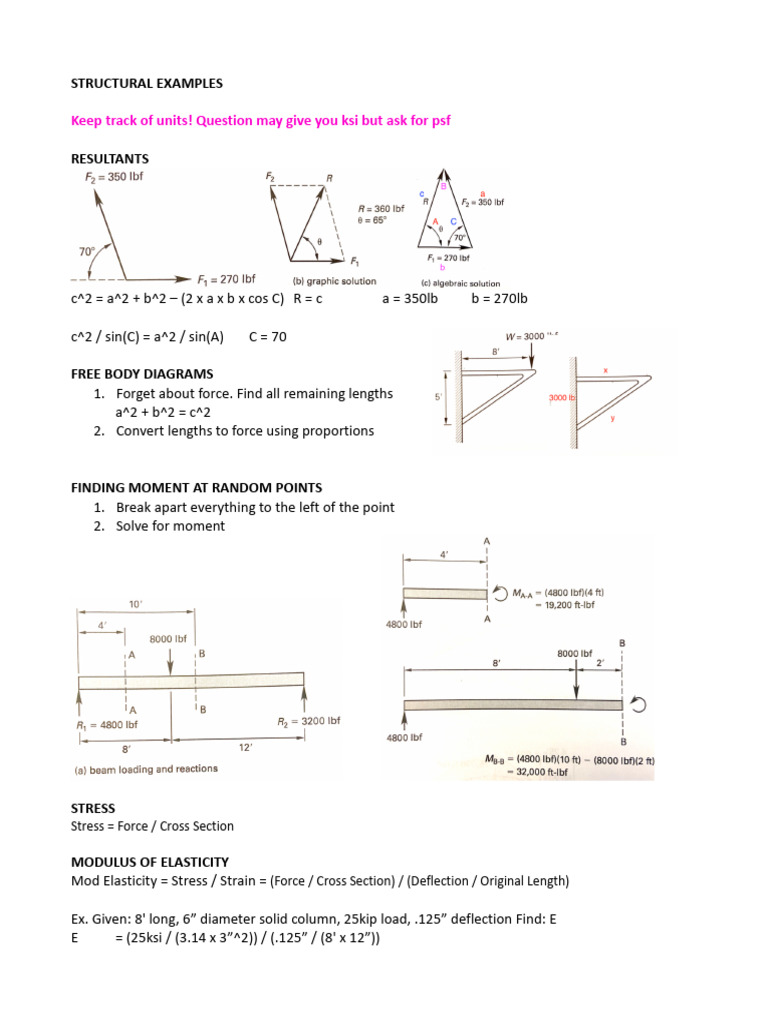 Structural Examples | PDF