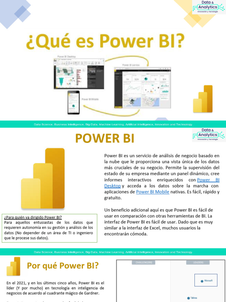 Introduccion Al Power Bi Descargar Gratis Pdf Ciencias De La 6270