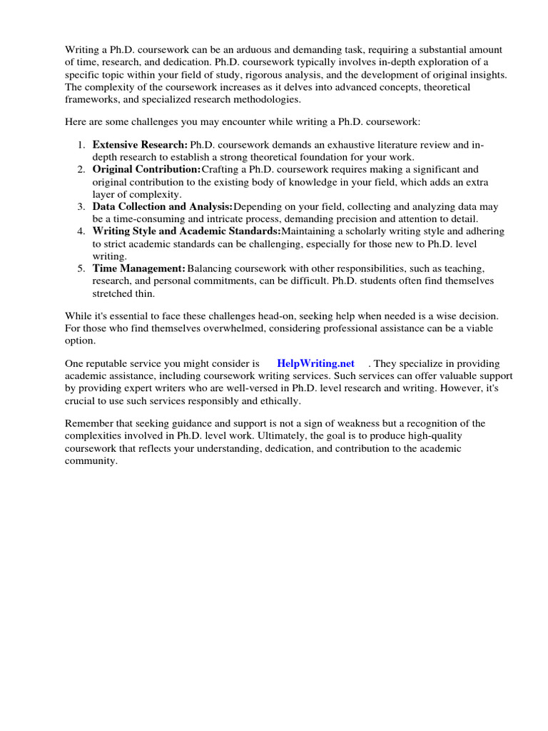 PHD Course Work Exam Question Paper | PDF | Doctor Of Philosophy | Science