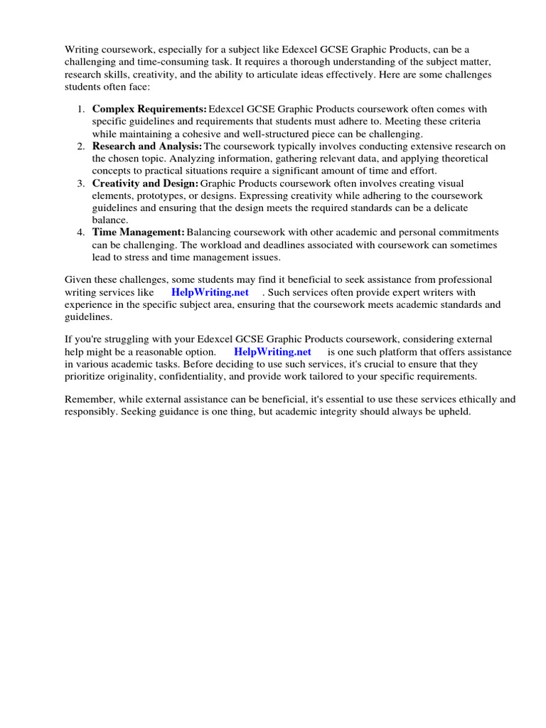 Edexcel Gcse Graphic Products Coursework | PDF | Facebook | Linked In