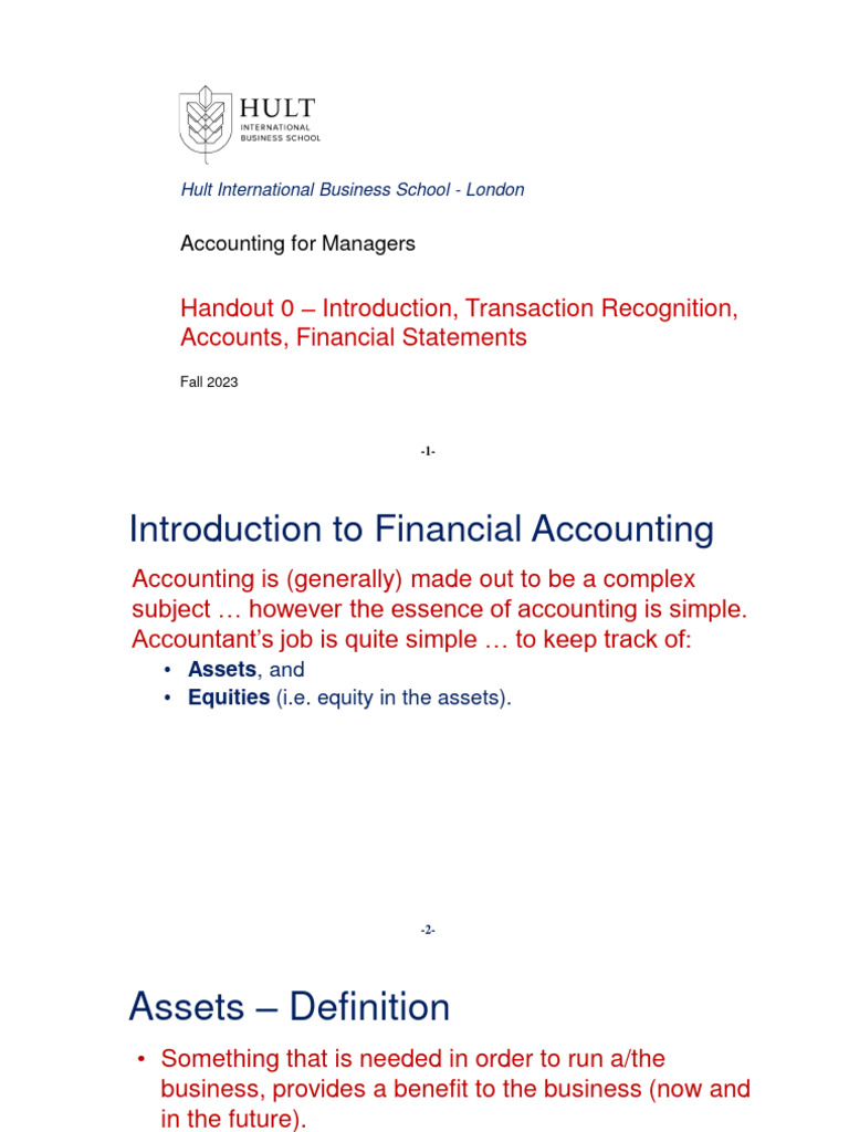 Afm 0 Introduction Transaction Recognition Accounts Pdf Equity Finance Retained Earnings