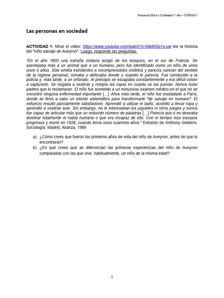 Formacion Etica Y Ciudadana Pdf Conflicto Proceso Sociedad