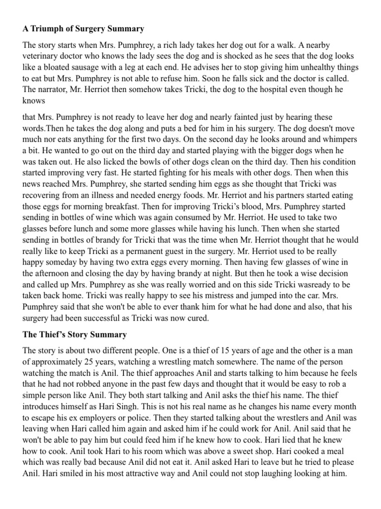 Summaries - Footprint Without Feet | PDF