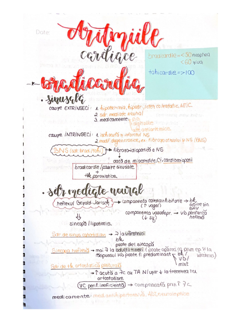 Aritmiile Cardiace | PDF