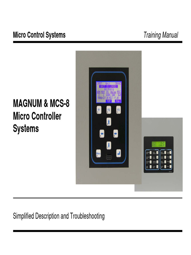 MCS-8 and Magnum Simplified Description & Troubleshooting Rev 2.03 ...