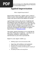 21 Days of Improv | PDF | Cognition | Psychological Concepts