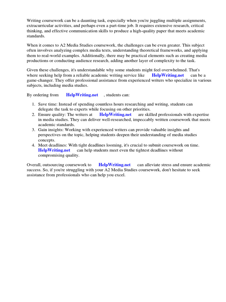 A2 Media Studies Coursework Ideas | PDF | Expert | Target Audience