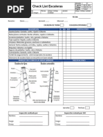 Check List Escalera Tijera 2021 | PDF