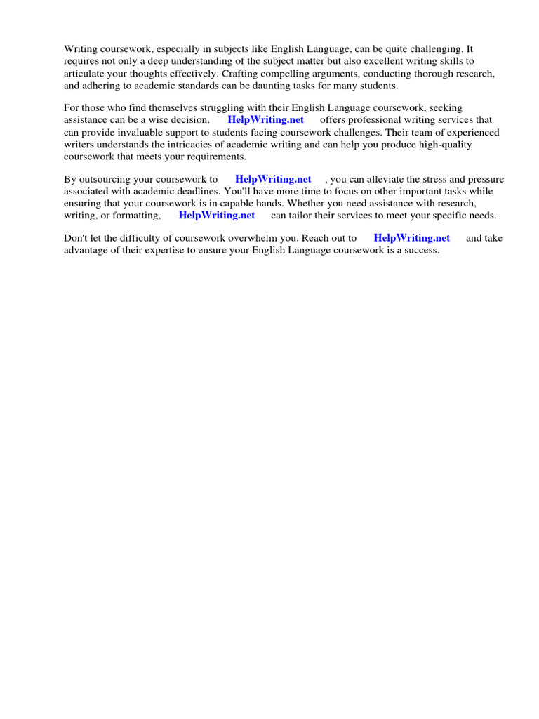 As English Language Coursework Examples Aqa | PDF | Essays | Linguistics