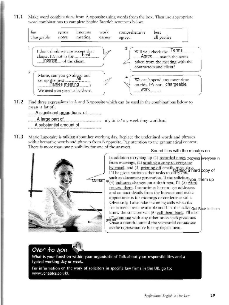 Ejercicios Cambridge 11,12, 13 | PDF