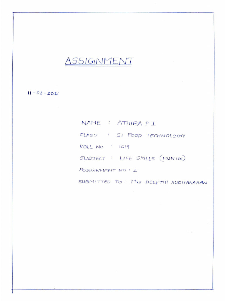 Athira P I - 1619. LS Assignment | PDF