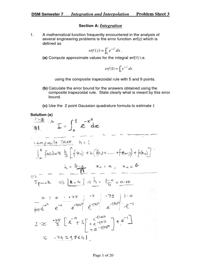 Solutions To A Problem Sheet Related To Dynamic Systems Modelling | PDF Solutions To A Problem Sheet Related To Dynamic Systems Modelling | PDF