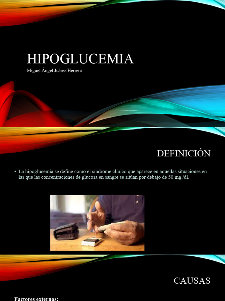 Guía Completa sobre Hipoglucemia | PDF | Hipoglucemia | Medicina CLINICA