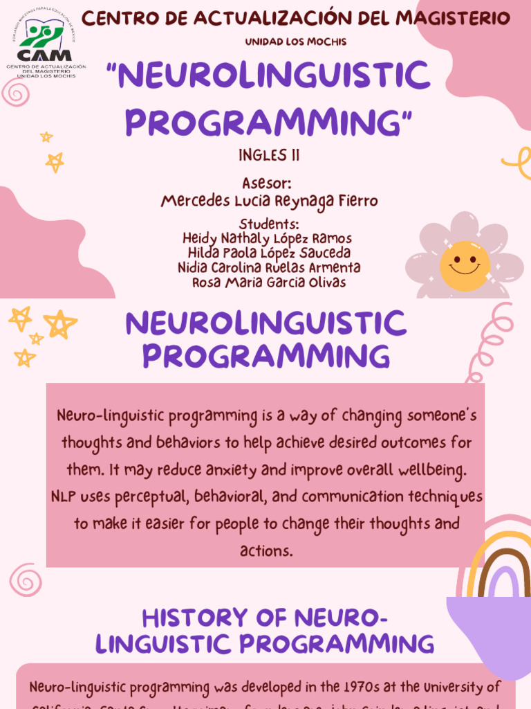 Neurolinguistic Programming - 20231110 - 212452 - 0000 | PDF | Neuro Linguistic Programming ...