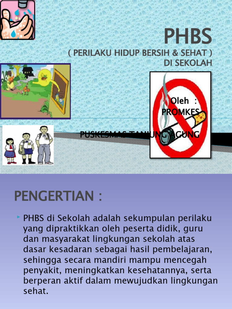 Penyuluhan PHBS Di Sekolah | PDF