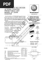 74192/74LS192 Up/Down Counter Datasheet | PDF | Digital Technology ...