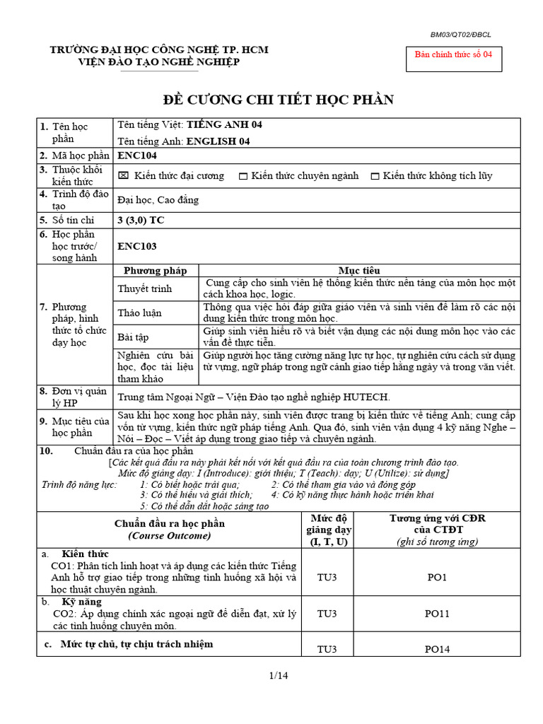 1901760481tienganh4 k18 | PDF