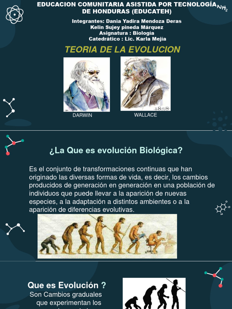 Teoria de La Evolucion Darwin | PDF | Evolución | Charles Darwin