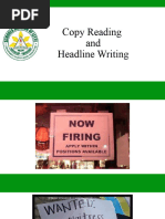 News Writing 101 | PDF | News | Journalism