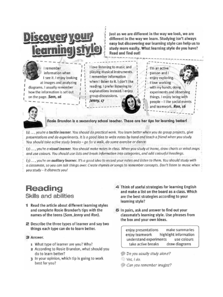 Learning Styles | PDF