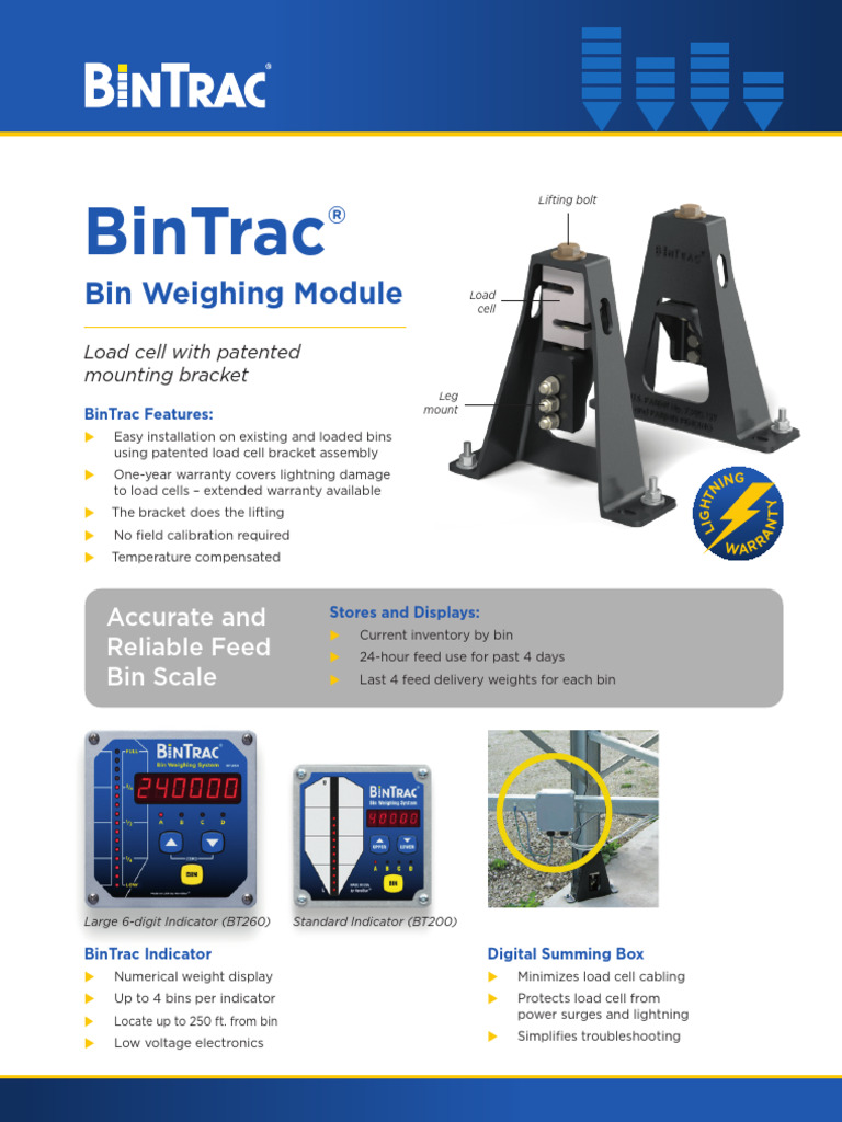BinTrac Weighing Module 2020 | PDF