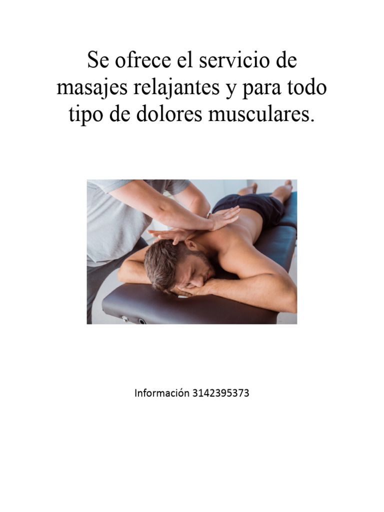 Masajes | PDF