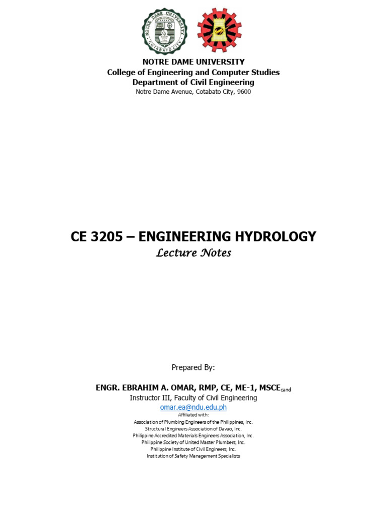 02 Lecture Runoff Pdf Surface Runoff Discharge Hydrology