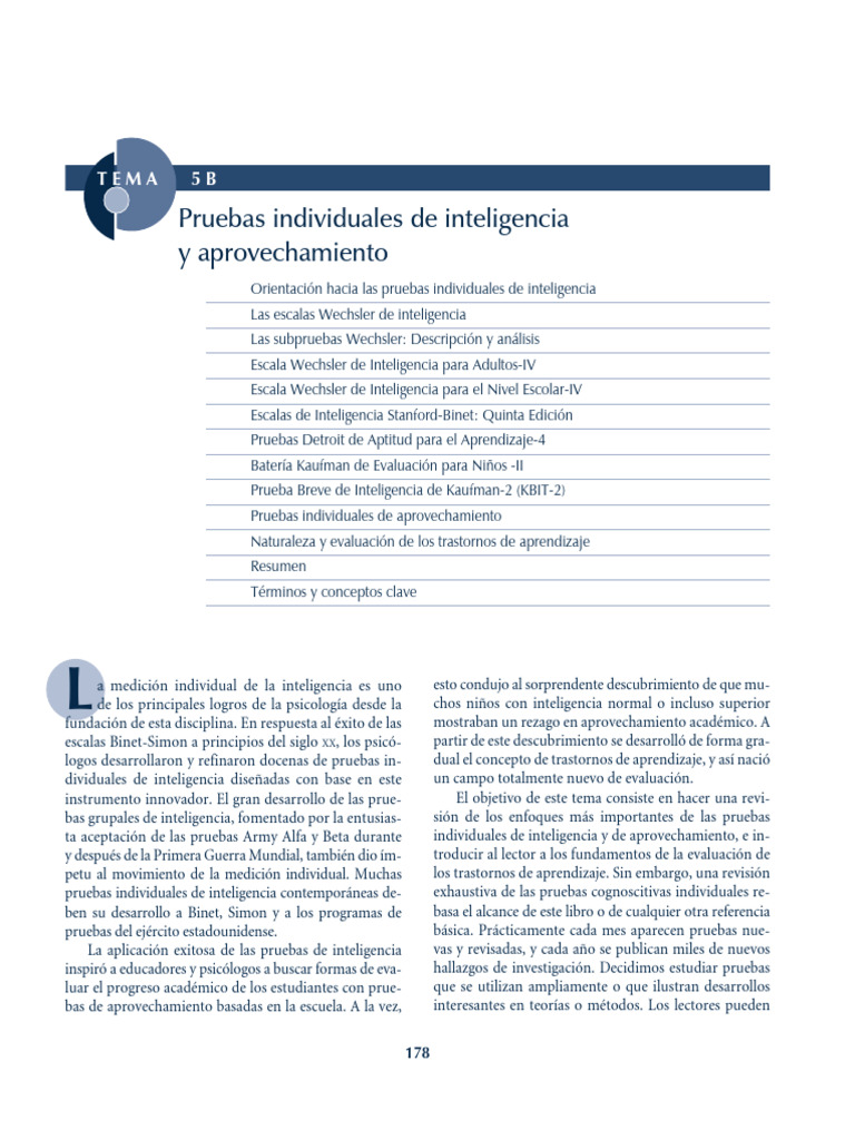 Pruebas Psicologicas Historia Principios y Aplicaciones Gregory Pearson 1pdf - Compress 201 235 ...