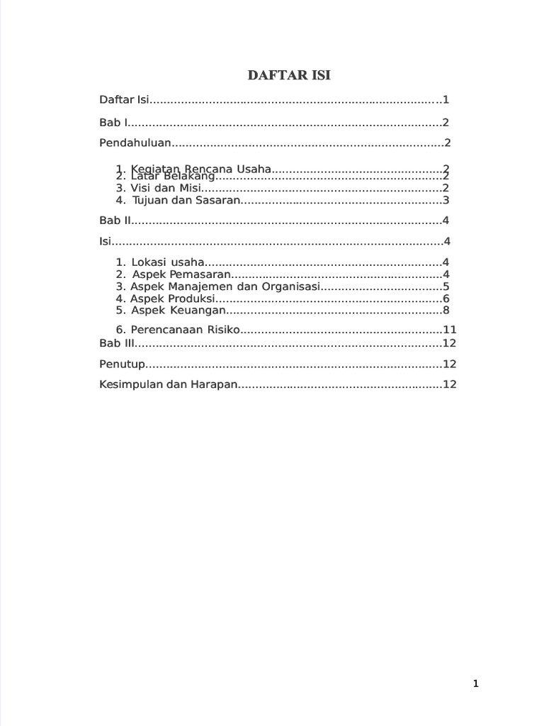 PDF Proposal Usaha Fix Compress | PDF