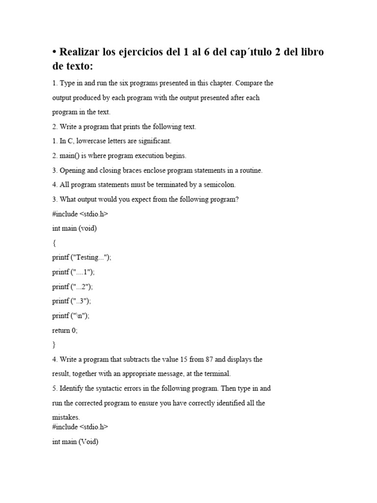 Ejercicios 1 Fundamentos Ingles | PDF | Software Development | Computer Engineering