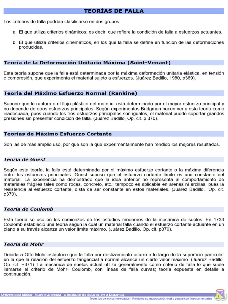 Teoría de Falla | PDF | Derecho | Ciencia y matemática