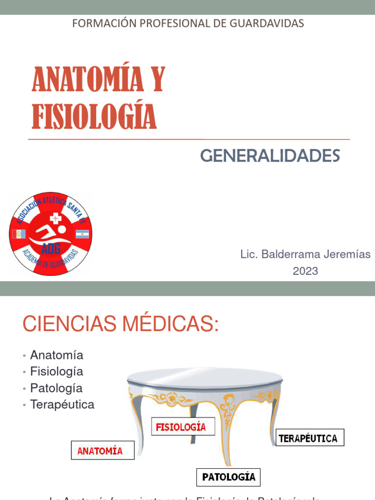 Generalidades | PDF | Biología Celular) | Términos anatómicos de ubicación
